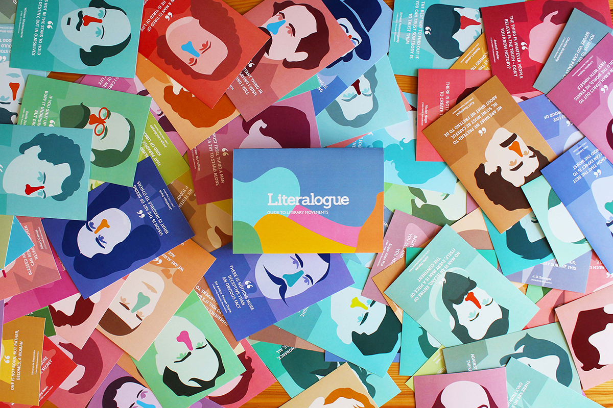 Literalogue // A visual guide to literature | invasioni [pervasioni]